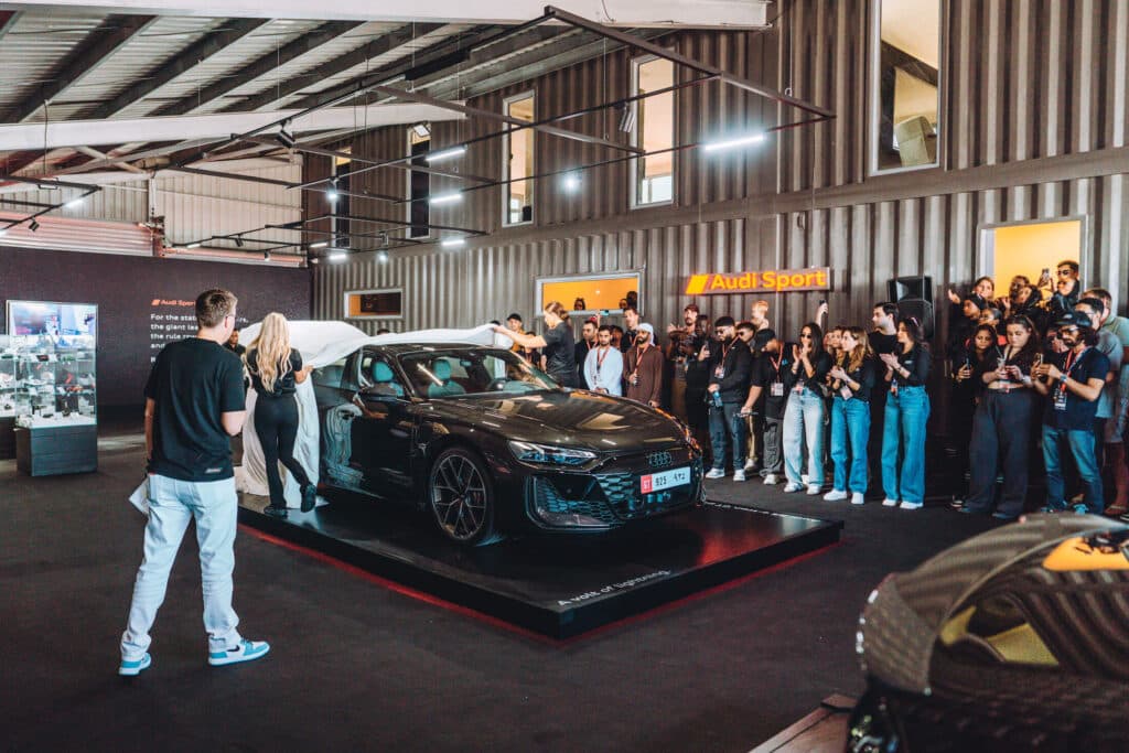 Audi Showcases Three New Icons at the 20th Michelin 24H Dubai Race 2025